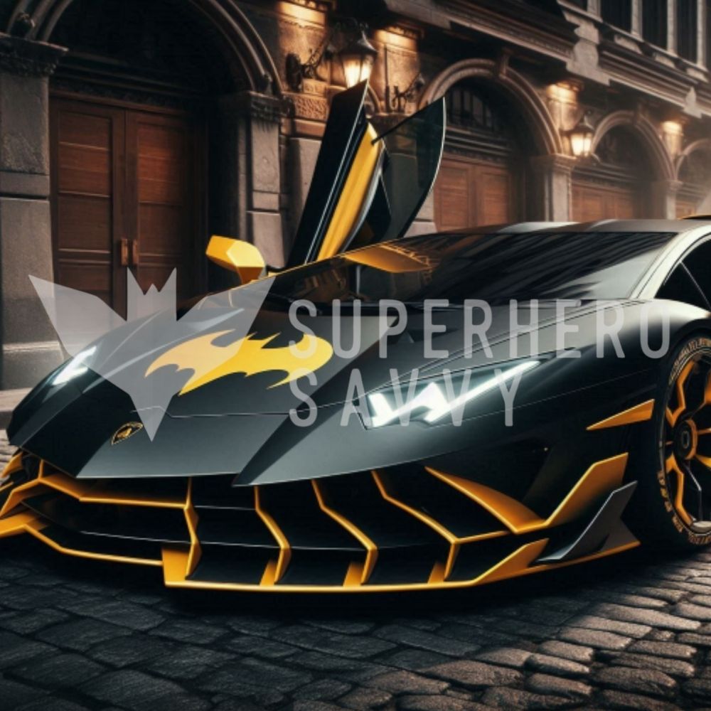 SVJ Batmobile: Golden Predator - Superhero Savvy