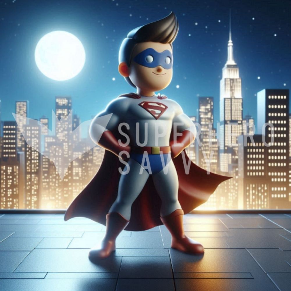 SuperBoy: Silhouette Sentinel - Superhero Savvy